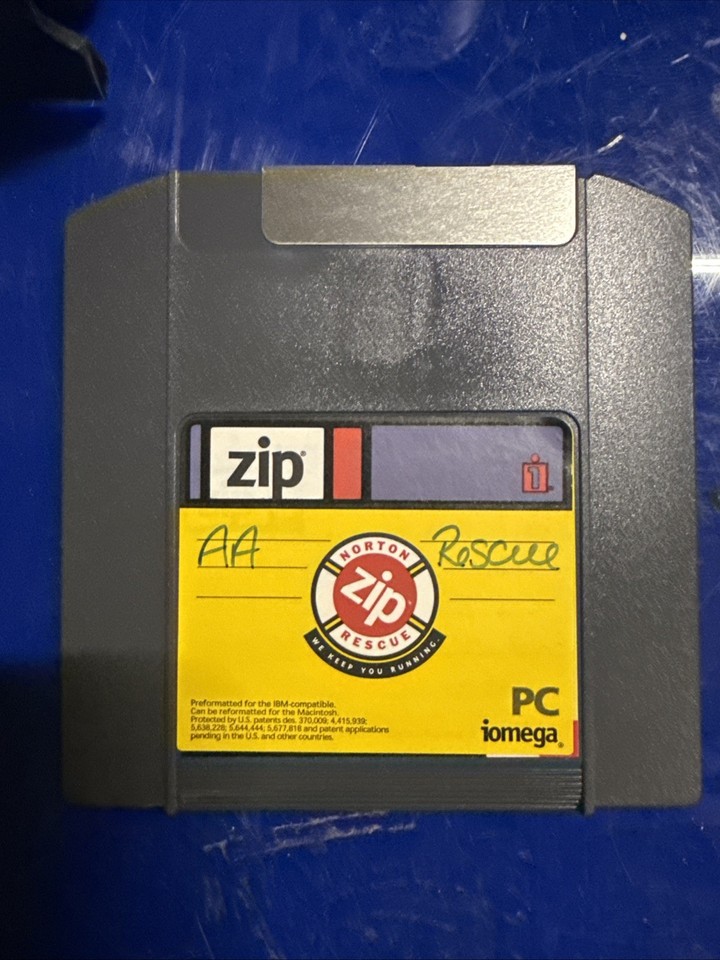 IOMEGA SUPER FLOPPY FORMATTED PC ZIP DISK 742709110276| eBay