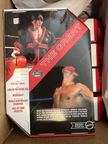 WWE Mattel Ultimate Edition 25 GREAT MUTA Red & Black - IN-HAND & READY ...