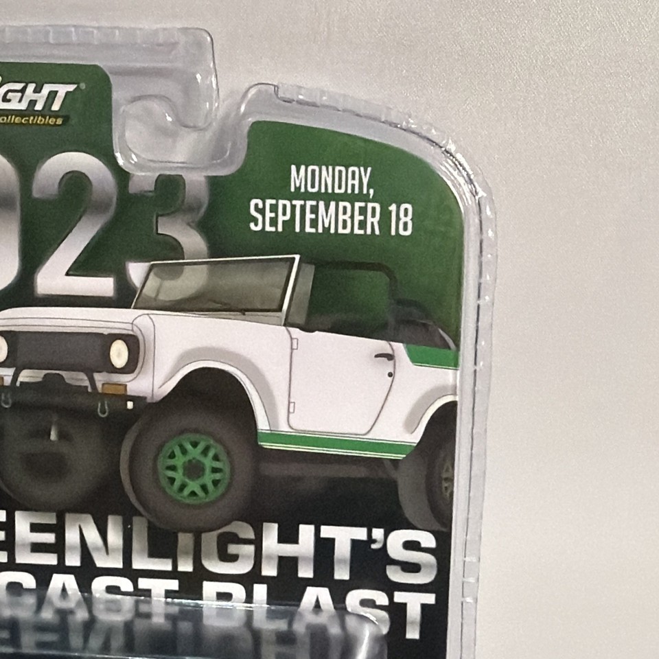1:64 1970 Harvester Scout - 2023 GreenLight's Diecast Blast VHTF | eBay