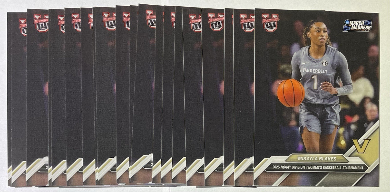 2025 Bowman U Now Mikayla Blakes #9 March Madness On Demand Set Lot of 20 | eBay