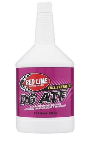 Red Line Full Synthetic D6 Automatic Transmission Fluid 1 Quart Bottle ...