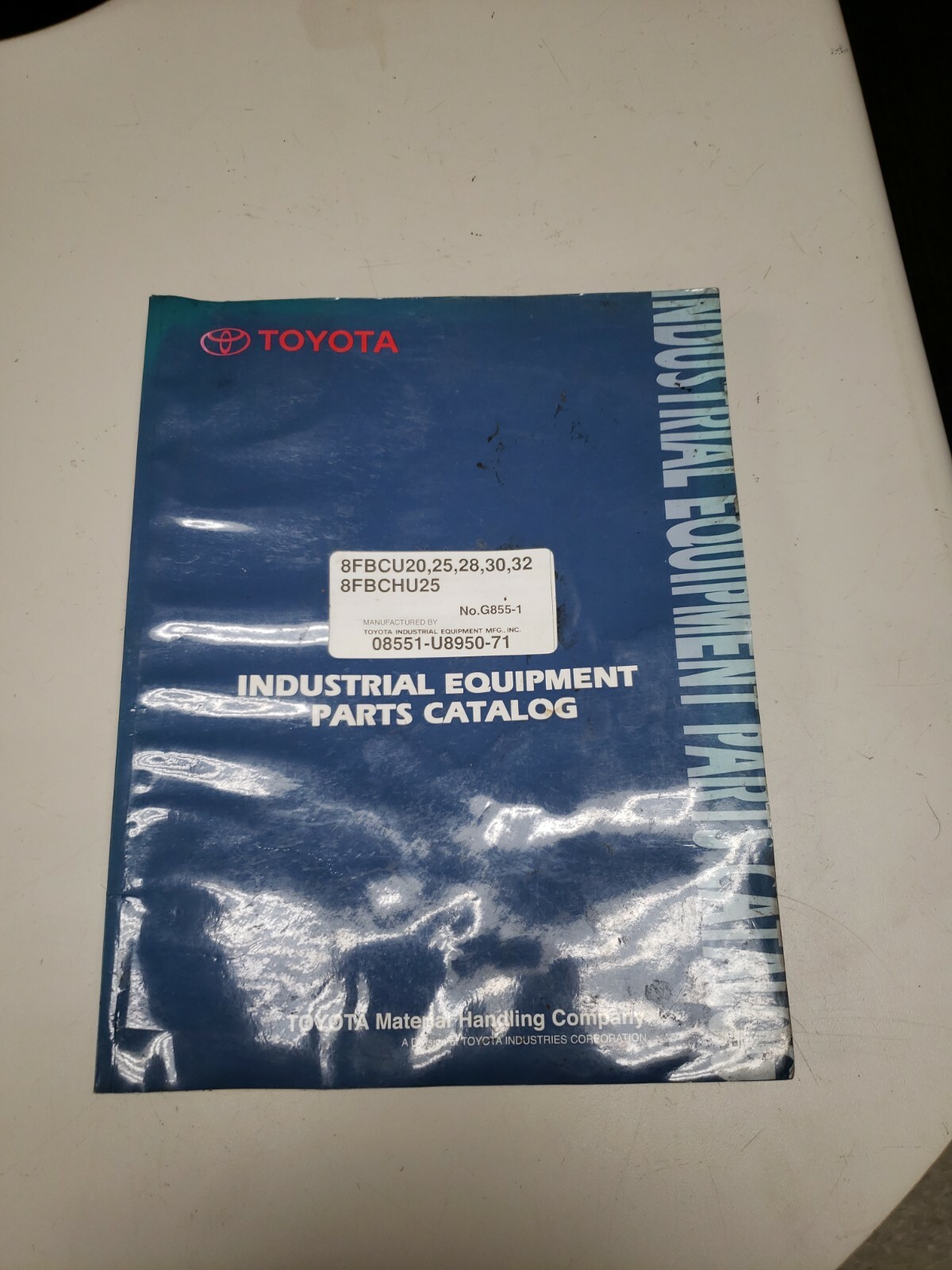 Toyota Forklift 8FBCU20 25 28 30 32 8FBCHU25 Parts Catalog Manual | eBay