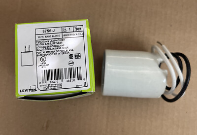 Leviton 1500W Mogul Base Keyless Porcelain Incandescent Lampholder ...