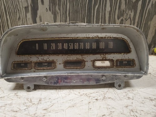 1954 Mercury Speedometer Instrument Cluster With Gauges OEM FAD-10841-B ...