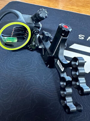 PERFECT CBE Tactic Micro 5 pin Sight .019 With LIGHT RH LH Mathews Hoyt ...