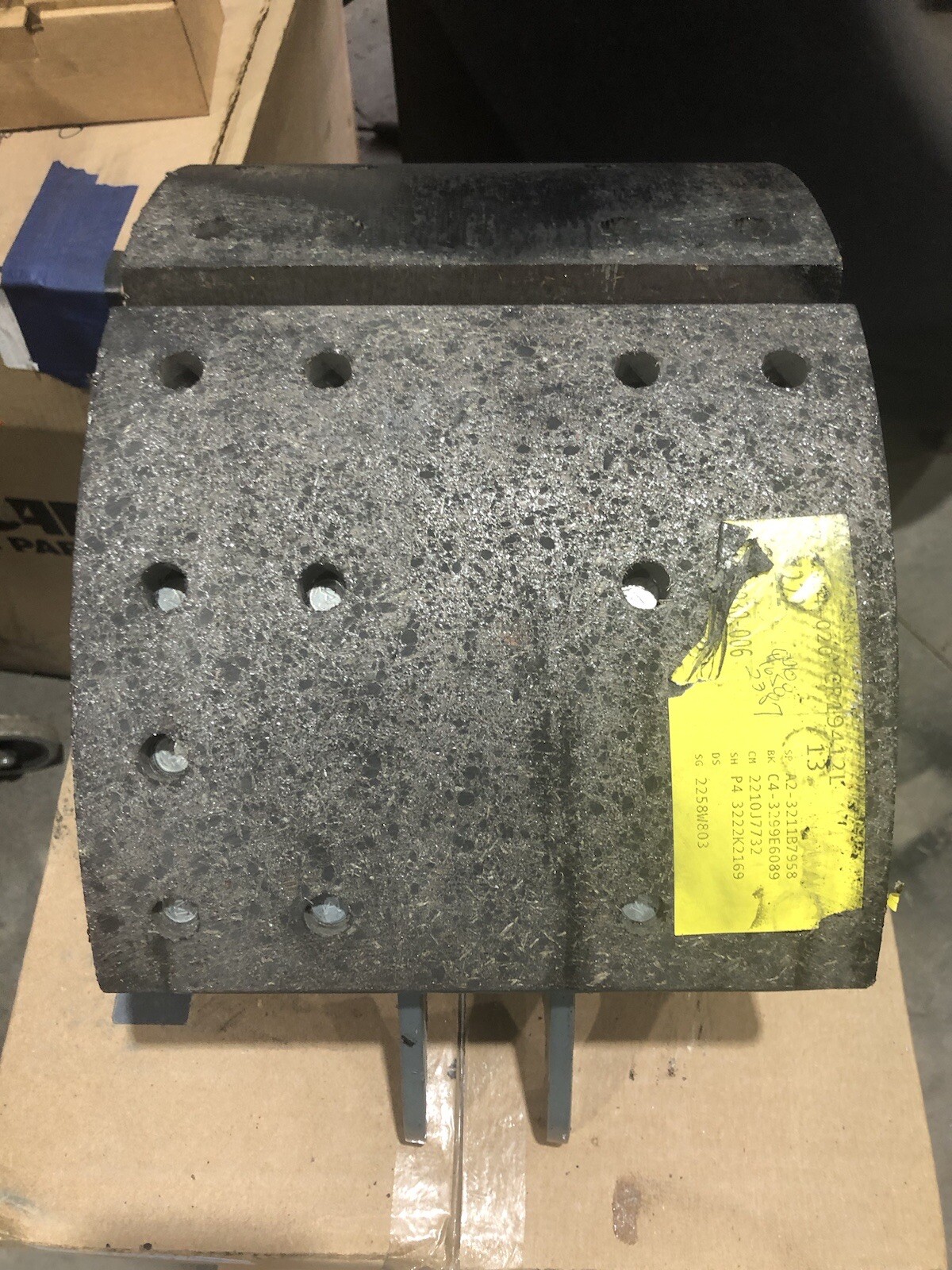 Meritor 4711 Drum Brake Shoe Kit For 16-1/2" Meritor "Q" Plus 8.63 ...