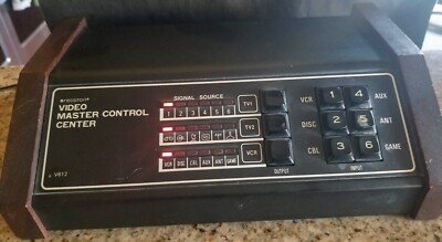 Vintage Recoton Video Master Control Center/ AC Power Supply, V612 | eBay