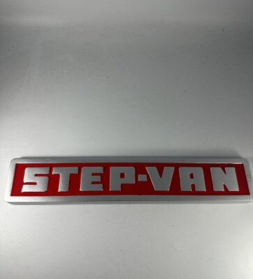 Step Van Emblem Vintage Fits Chevy | eBay