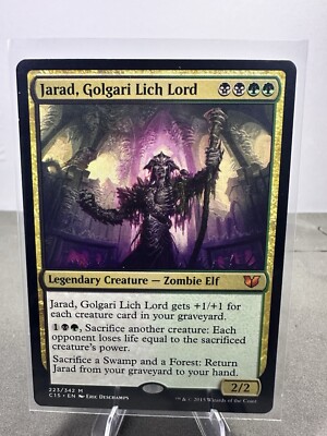 Jarad, Golgari Lich Lord LP Commander 2015 MTG Magic: The Gathering TCG ...