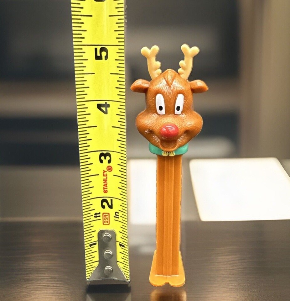 PEZ Dispenser Christmas Reindeer Rudolph Deer Animal Holidays 2012 | eBay