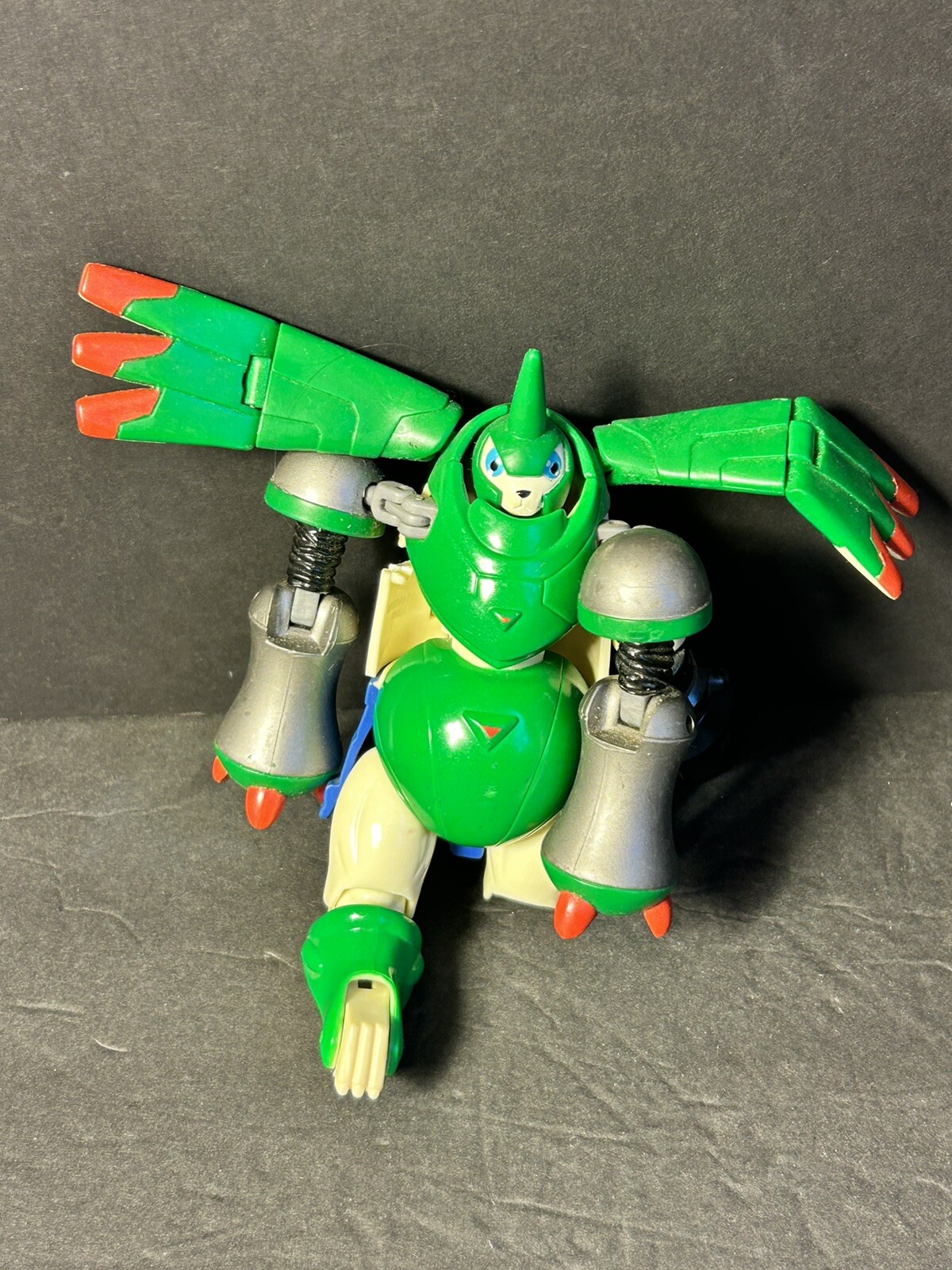 Vtg 2001 Digimon Rapidmon Gargomon Digivolving Transforming Action ...