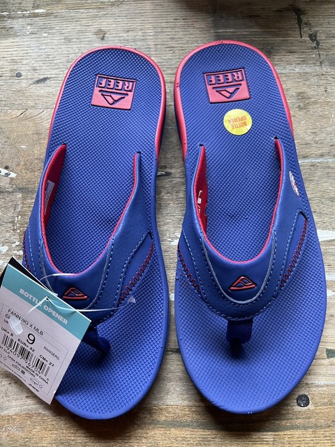 REEF Texas Rangers Fanning X MLB Sandals Mens size 9 for sale online | eBay