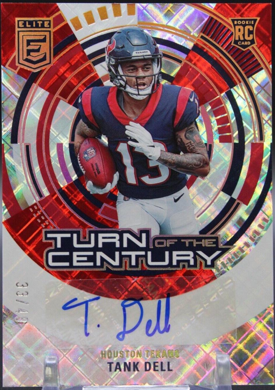 2023 Panini Donruss Elite - Turn of the Century Autographs Tank Dell # ...