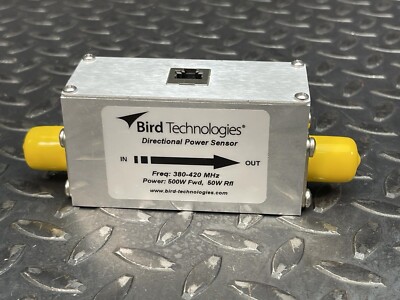 Bird Directional Power Sensor 380-420MHz, 500W Fwd, 50W Rfl | eBay