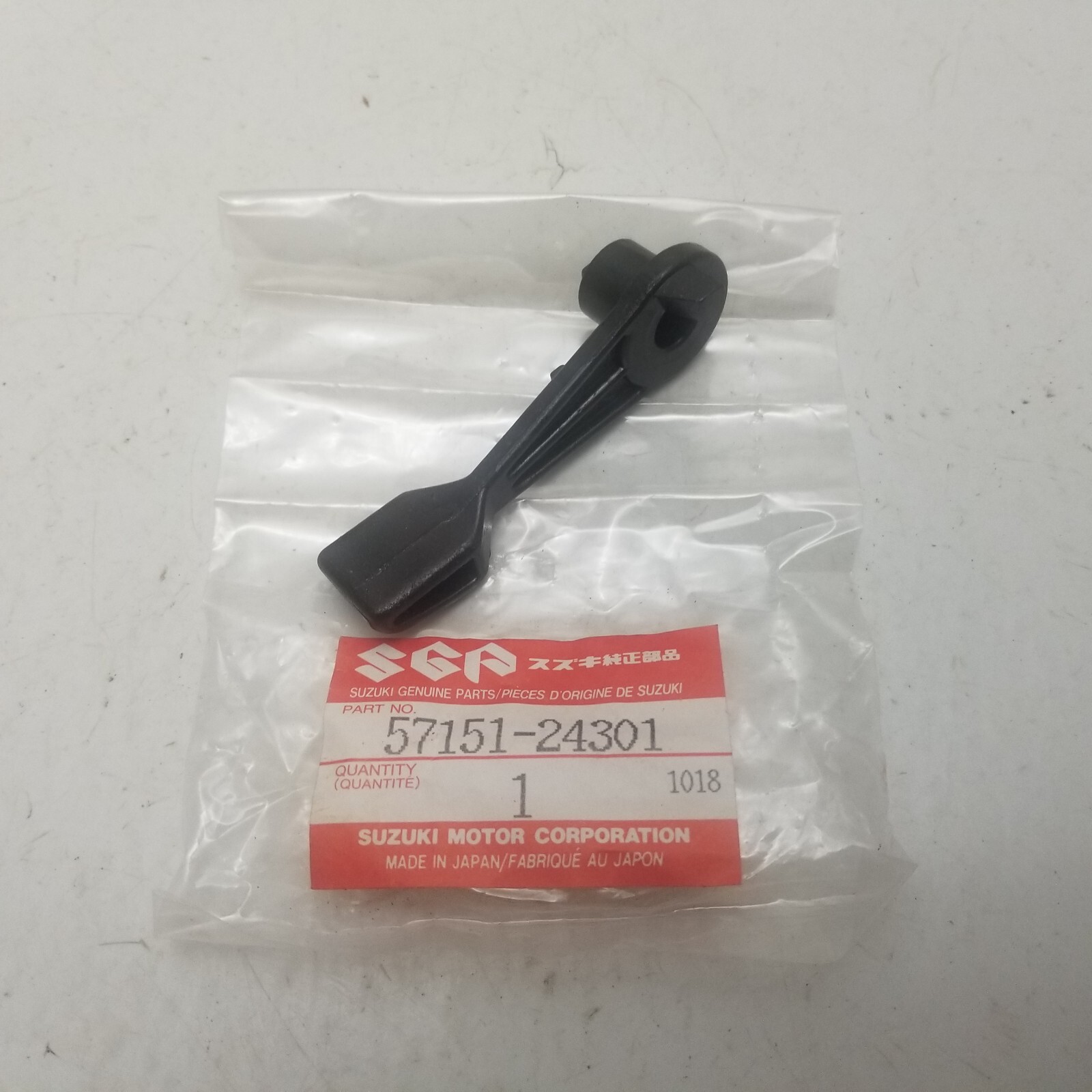 NOS OEM Suzuki Throttle Level Thumb Throttle 57151-24301 LT230S LT250R ...