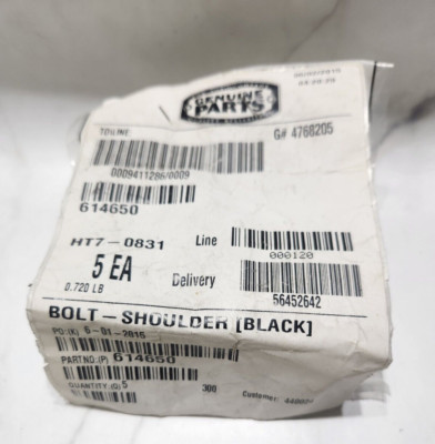 (5) Toro 614650 Shoulder Bolt Recycler Wheel Bolt Genuine OEM NOS | eBay