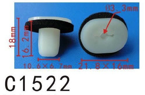 20pcs Fuel Pump Tin Cover Plastic Grommet 90-05 Miata MX5 999100506 | eBay