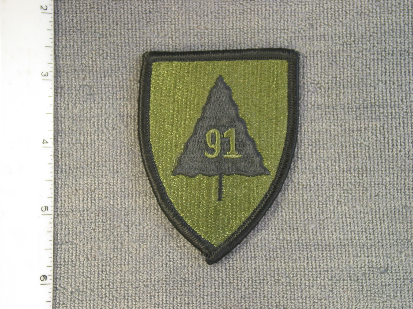 1993 issue U. S. Army 91st Infantry Division Patch by Best Emblem ...
