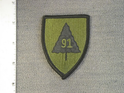 1993 issue U. S. Army 91st Infantry Division Patch by Best Emblem ...