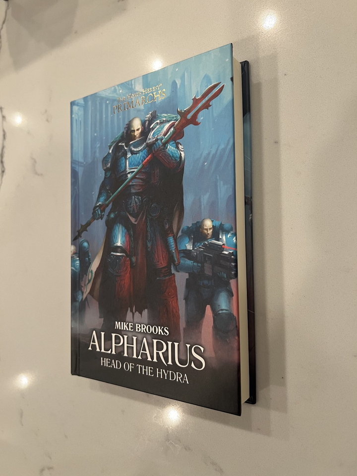 Alpharius - Hardcover Black Library Horus Heresy Primarchs | eBay