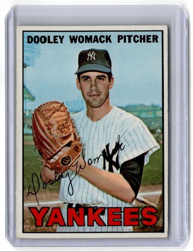 1967 Topps Dooley Womack New York Yankees #77 | eBay