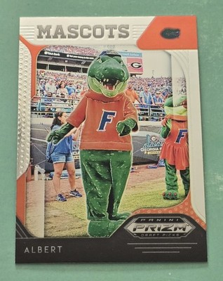 2019 Panini Prizm Draft Picks FLORIDA GATORS ALBERT Mascot #36 Mascots ...