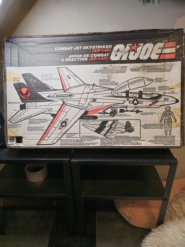 VINTAGE 1983 GI JOE SKYSTRIKER XP-14F WITH BOX Instructions | eBay