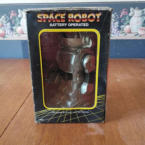 Vintage Space Robot Toy Untested W/ Box | eBay