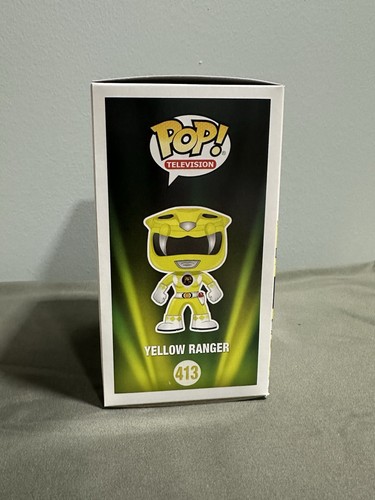 Funko Pop Power Rangers Yellow Ranger Morphing 413 GameStop Exclusive ...