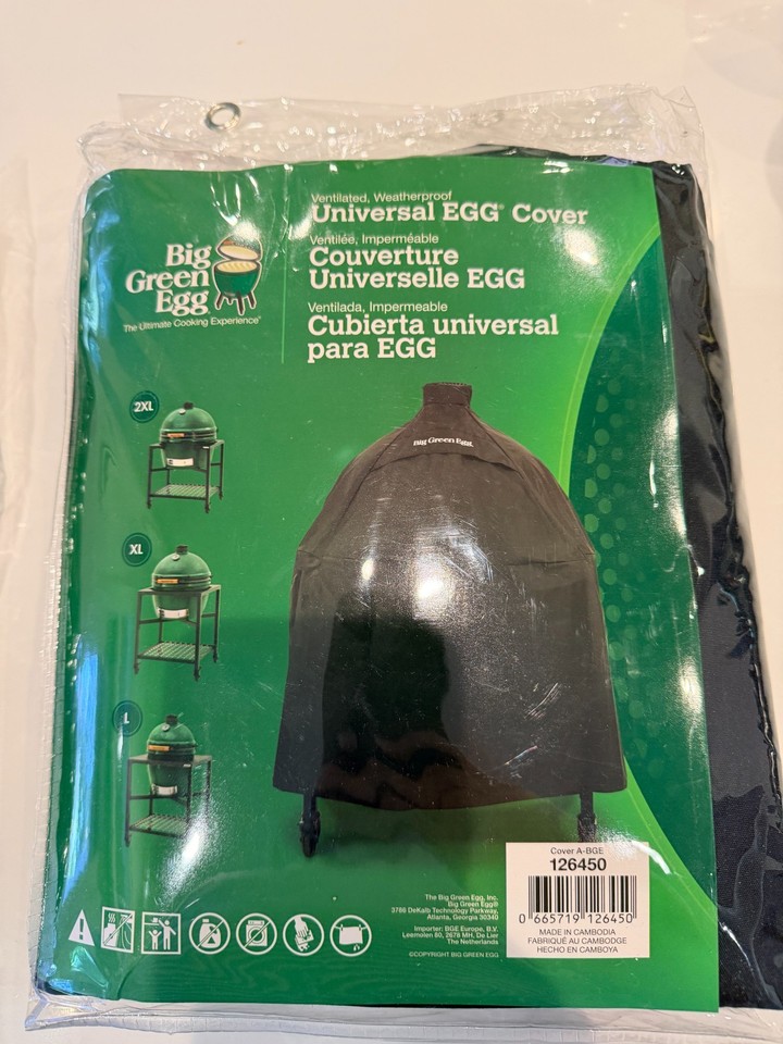 BRAND NEW BIG GREEN EGG Cover A – Fits 2XL, XL, and L in Modular Nests ...