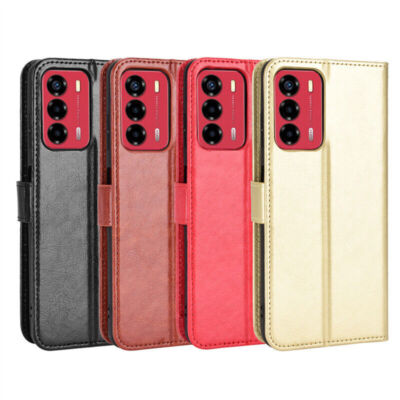 Flip Card Wallet Phone Case For ZTE Blade A52 A72 A31 V30 Vita A51 A71 ...