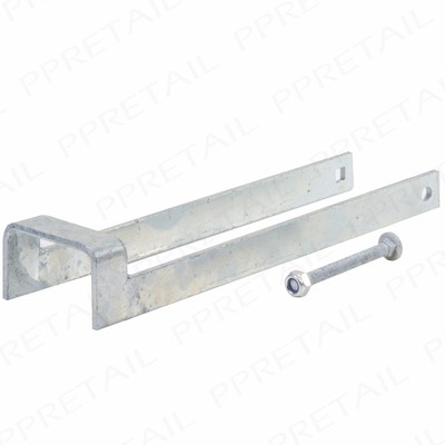350mm GALVANISED HEAVY DUTY THROW OVER LOOP LOCK For 3" Field / Farm ...