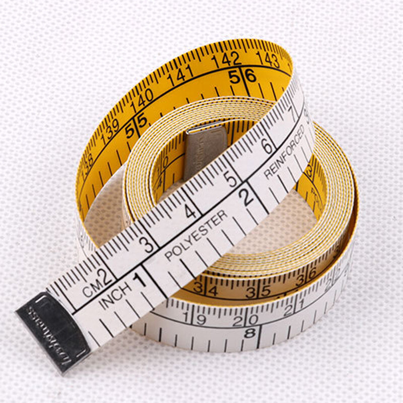 60in Soft Sewing Ruler Meter Sewing Tape Measure Body Clothes Ruler ...