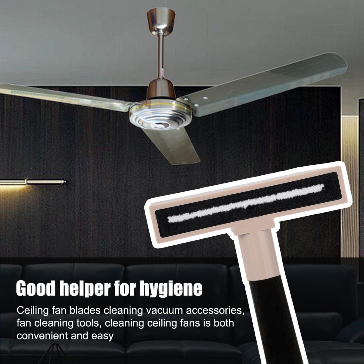 Ceiling Fan Blade Cleaning Tool