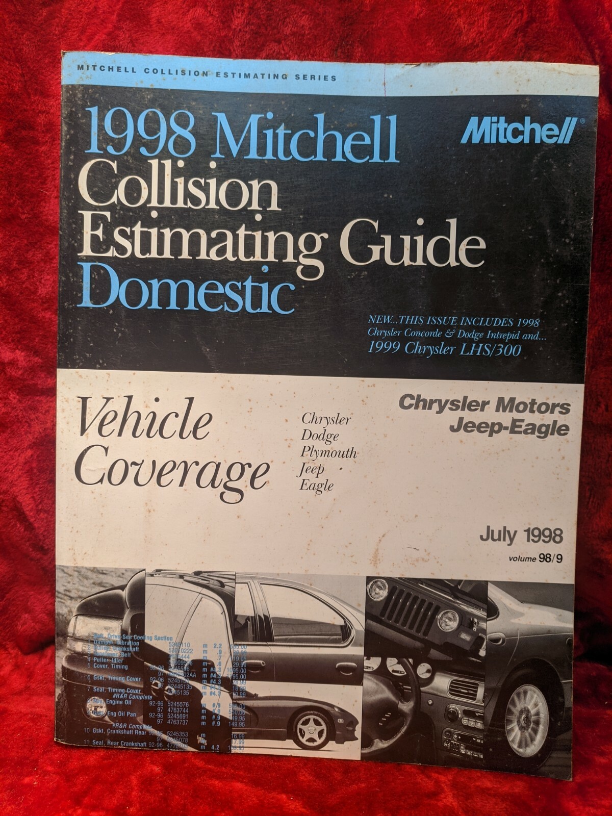 1998 Mitchell Collision Estimating Guide July | eBay