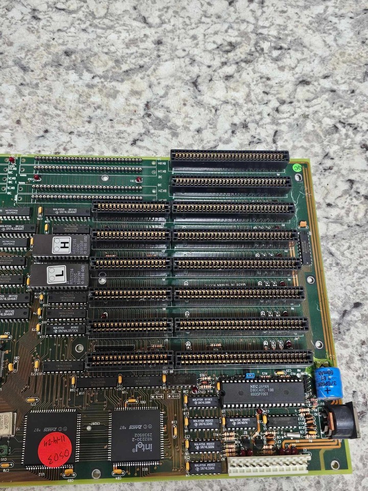 Rare Vintage Retro Intel Motherboard w/Sipp Memory Slots 386SX-16 TECH ...