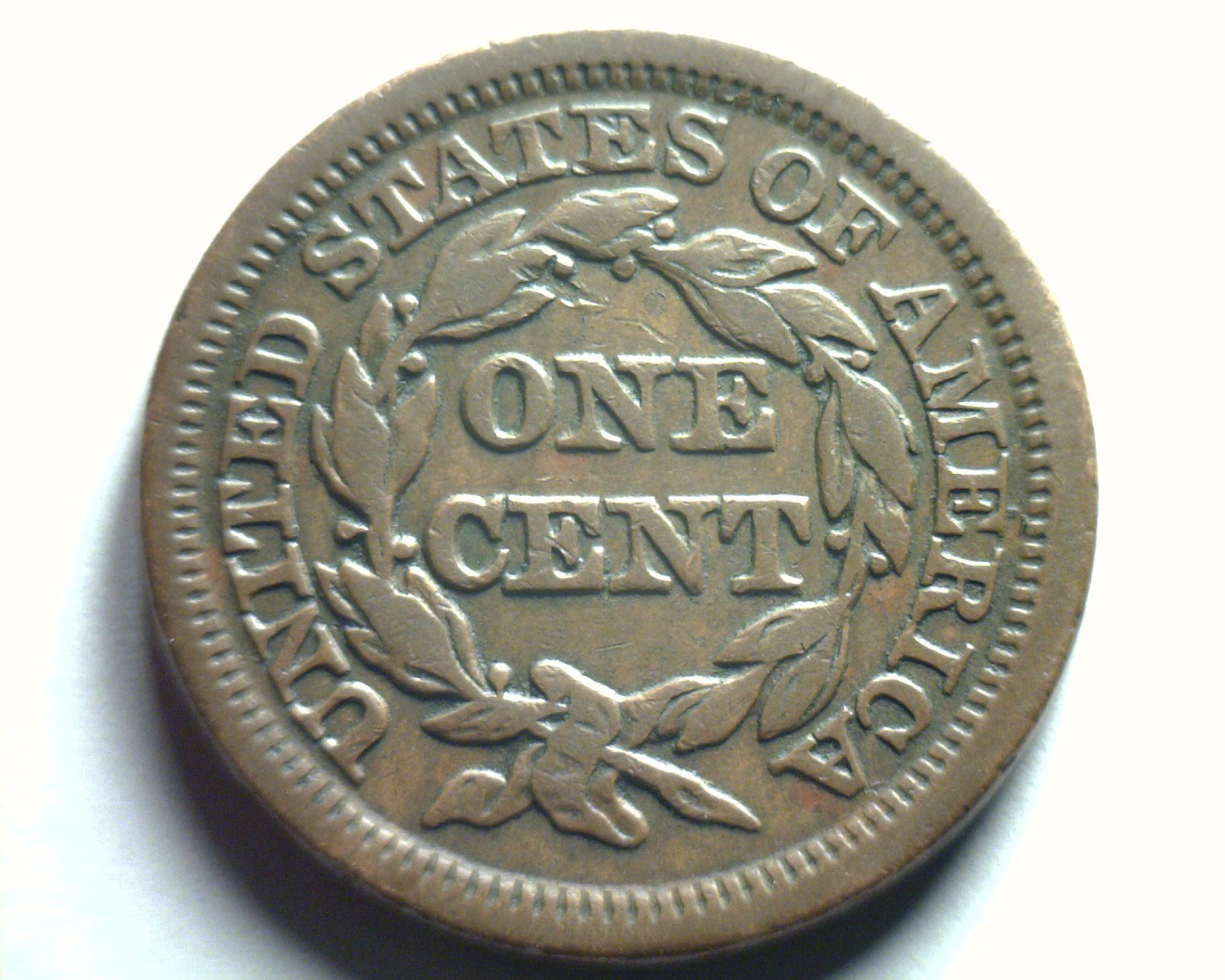 1847 LARGE CENT PENNY VERY FINE VF NICE ORIGINAL COIN FROM BOBS COIN ...