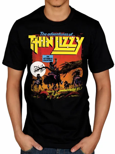 Thin Lizzy rock band black T-shirt Unisex All sizes S to 45Xl 1T211 | eBay