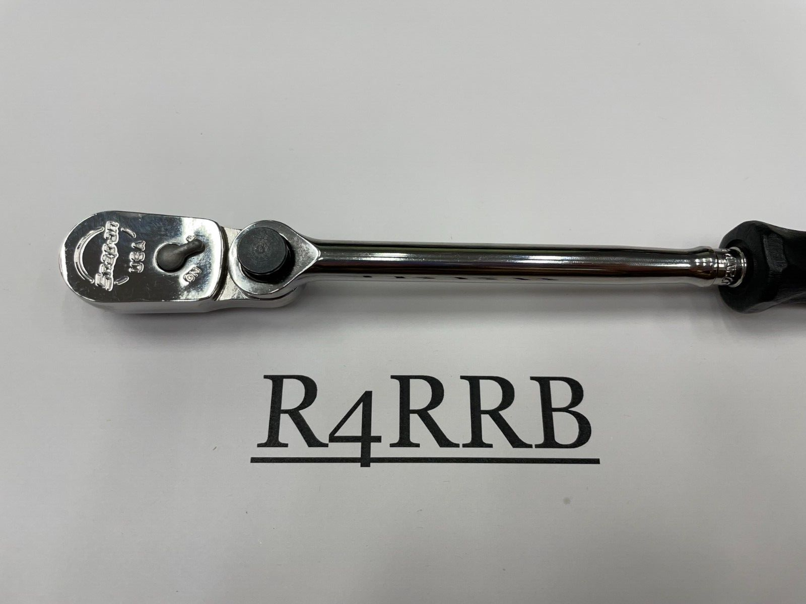 Snap-on Tools NEW BLACK 1/4" Drive Hard Grip Multi-Position Ratchet ...