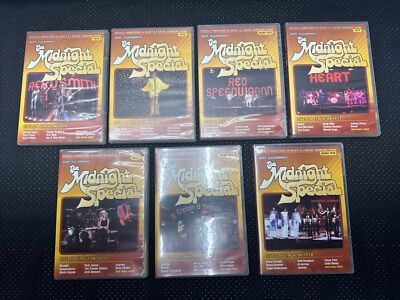 Lot 7 Burt Sugarman's The Midnight Special DVD Set 1974, 1976, 1977, 1978, 1979 | eBay