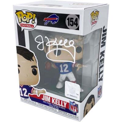 Jim Kelly Autographed Buffalo Bills Funko Pop! Figure | eBay