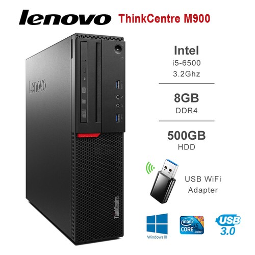 Lenovo Thinkcentre M900 SFF Desktop PC i5 6500 3.2GHz 8GB DDR4 500GB ...