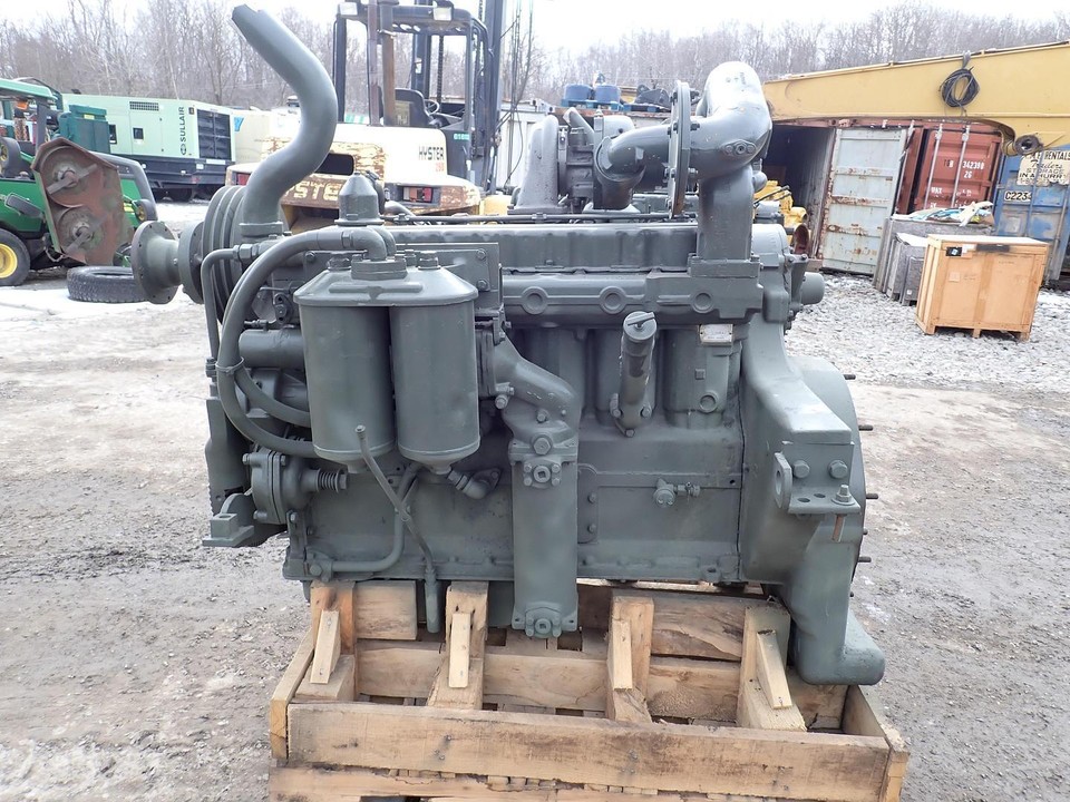 Caterpillar 3306 PC Turbo Diesel Engine GOV'T SURPLUS! D7F Dozer CAT D7 ...