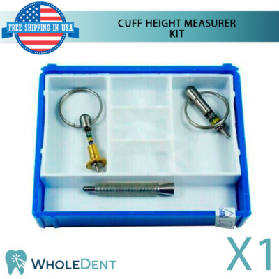 Cuff Height Depth Measurer Kit Depth Gauge Dental Fixture SurgicaI Tool ...