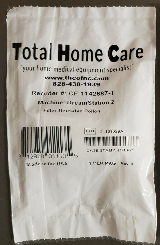 6-Pack New Reusable Pollen Filters for the PR DreamStation 2! CF ...