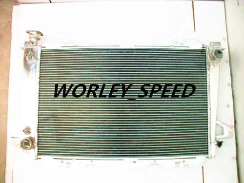 Aluminum Radiator For Aftermarket Ford F100 F150 F250 F350 Bronco V8 AT ...