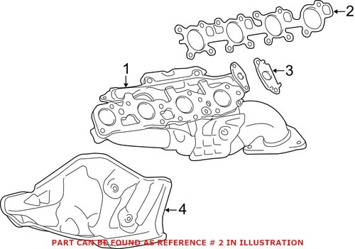 Genuine OEM Exhaust Manifold Gasket for Toyota 1717338020 | eBay