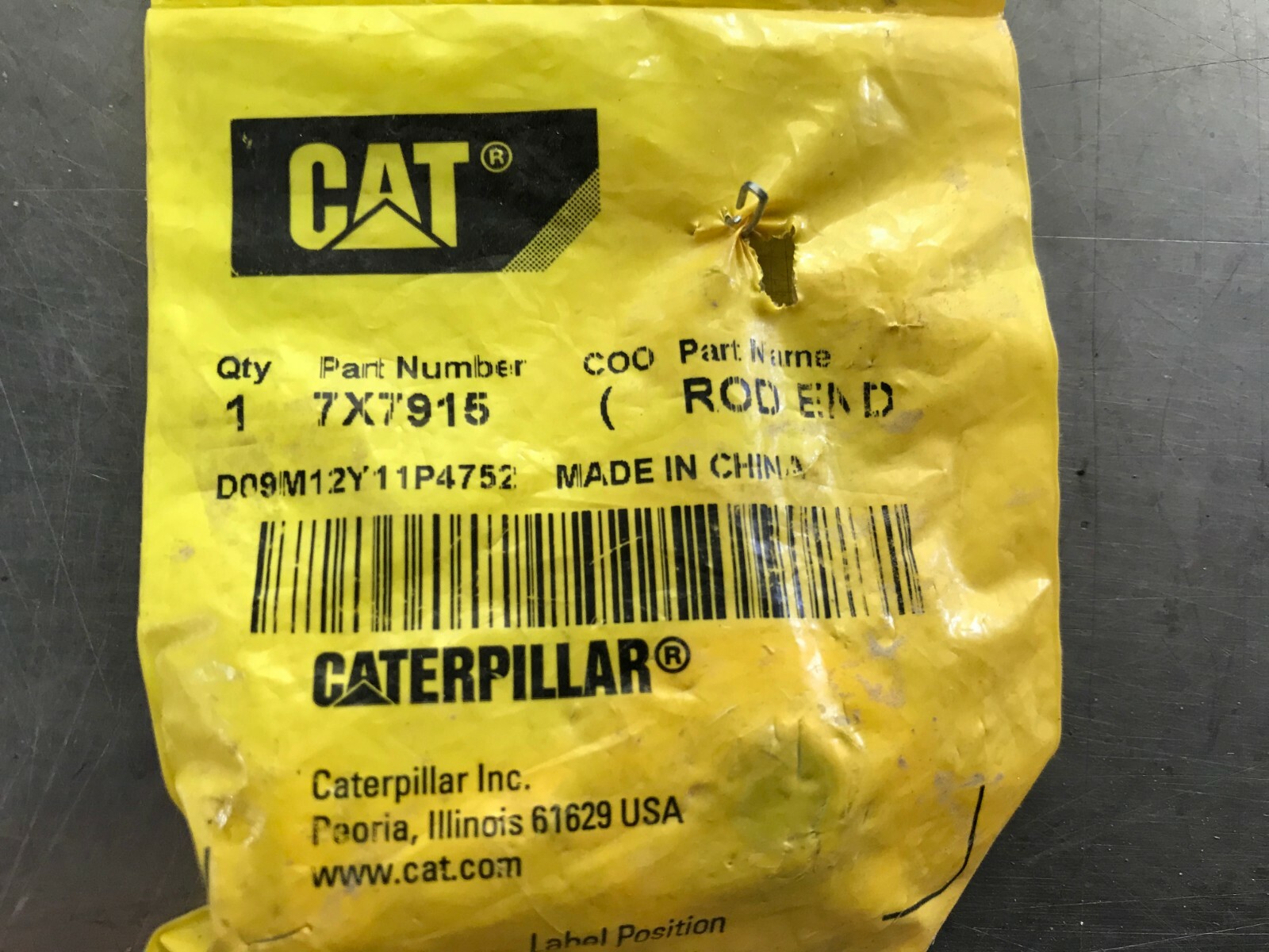 7X7915 GENUINE CAT ROD END CATERPILLAR 7X-7915 | eBay