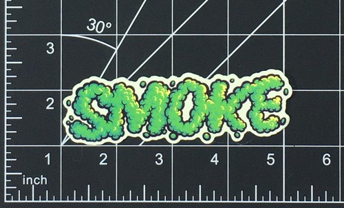 Smoke - Vinyl Sticker Marijuana Weed Durable | eBay