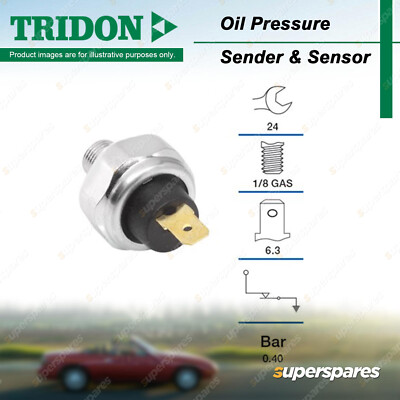 Tridon Oil Pressure Switch for Mazda Mazda6 Millenia MPV MX5 MX6 ...